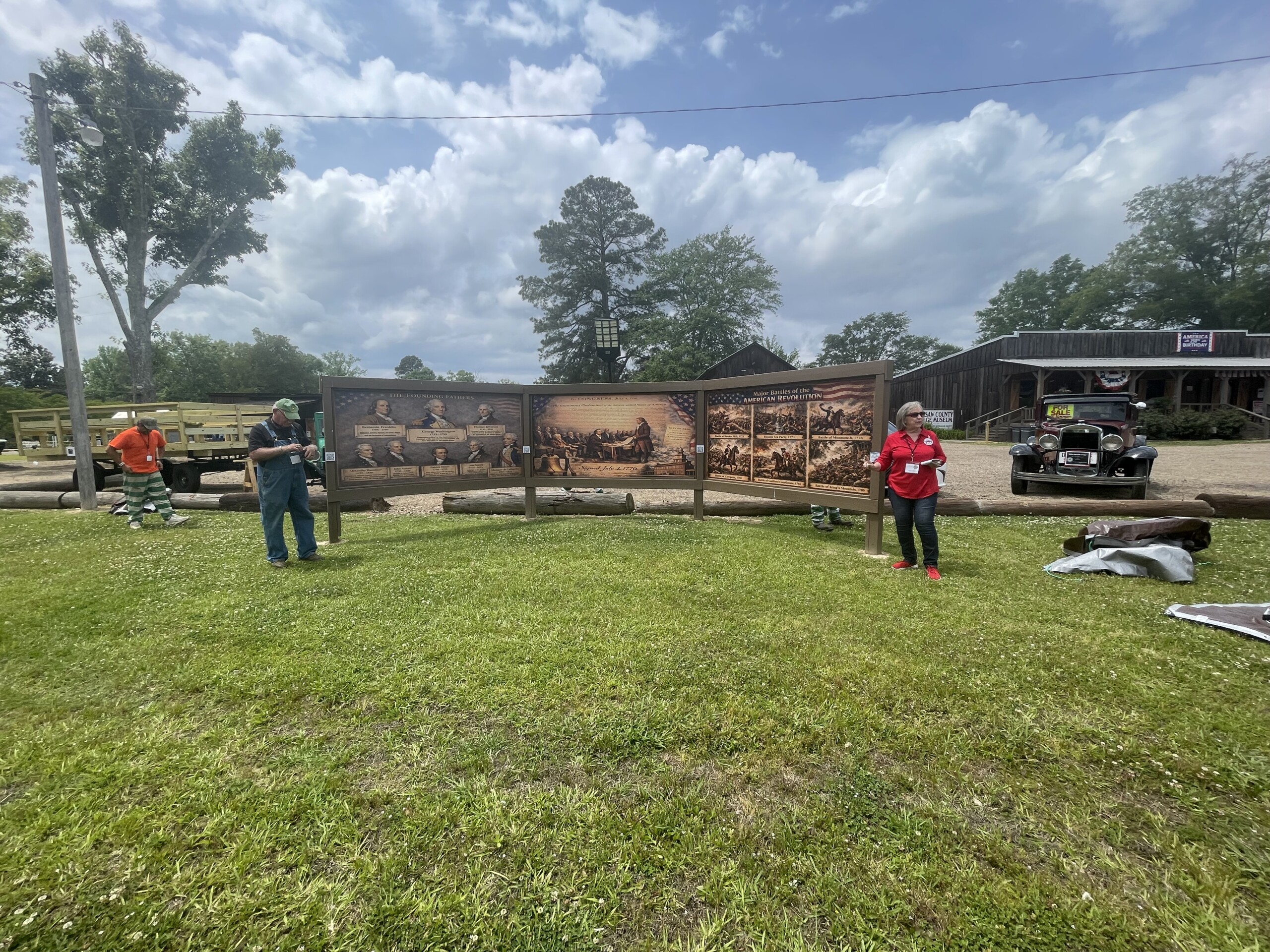 Spring Flywheel Festival features history on display and a patriotic ...